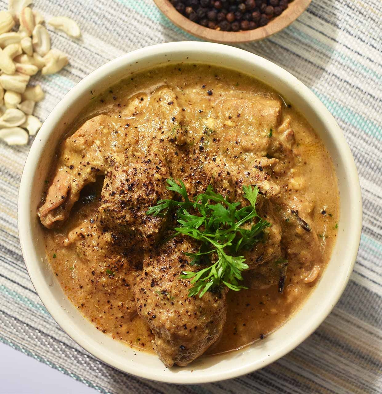 Step-by-Step Murg Kali Mirch Recipe (Pepper Chicken) and Nutrition